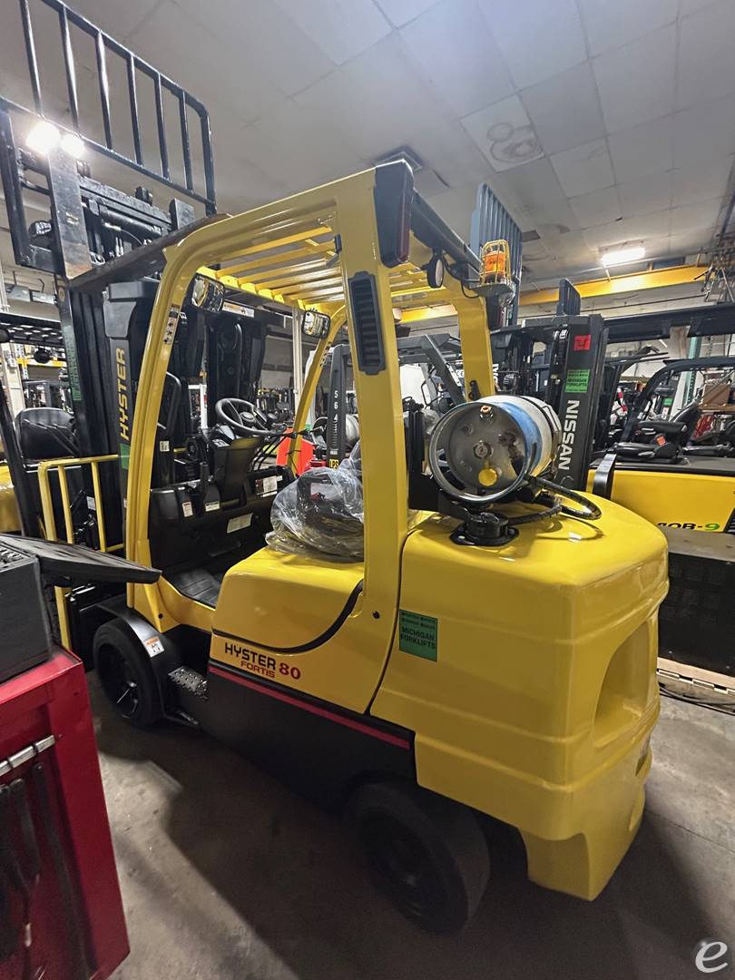 2018 LP Gas Hyster Cushion Tire 4 Wheel Sit Down (Indoor Warehouse ...
