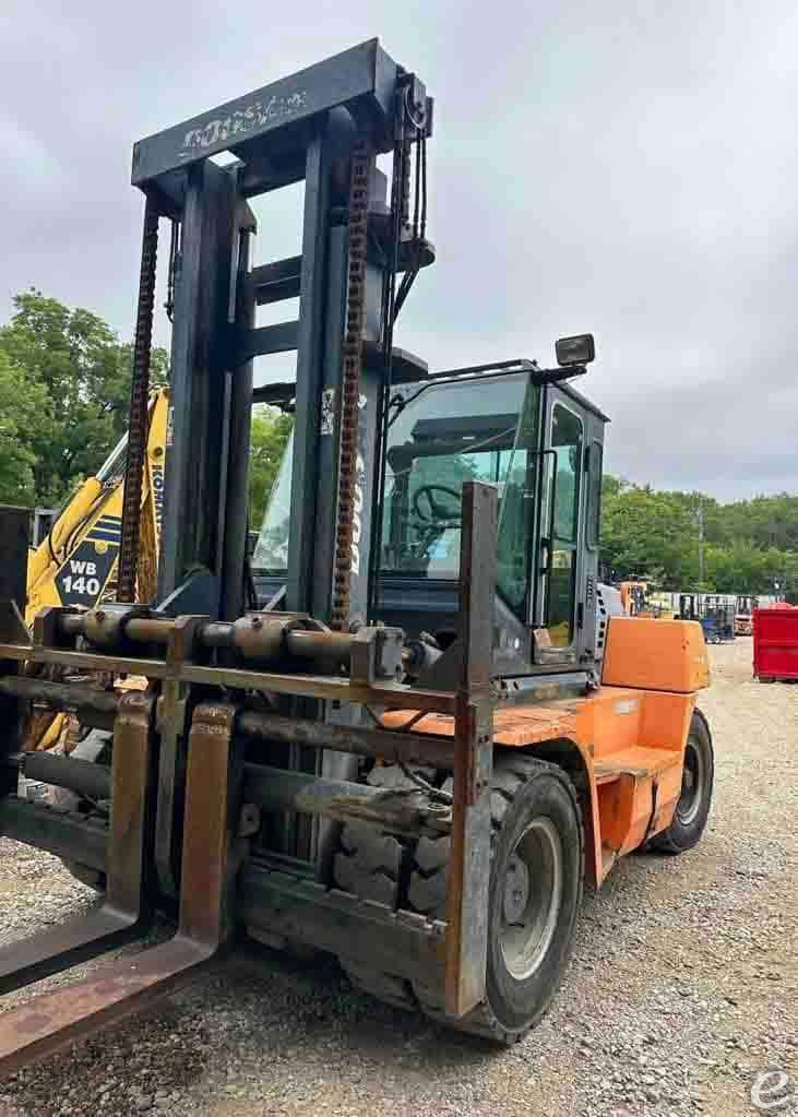 2009 Diesel Doosan Sit Down Rider D110S-5 - 123Forklift