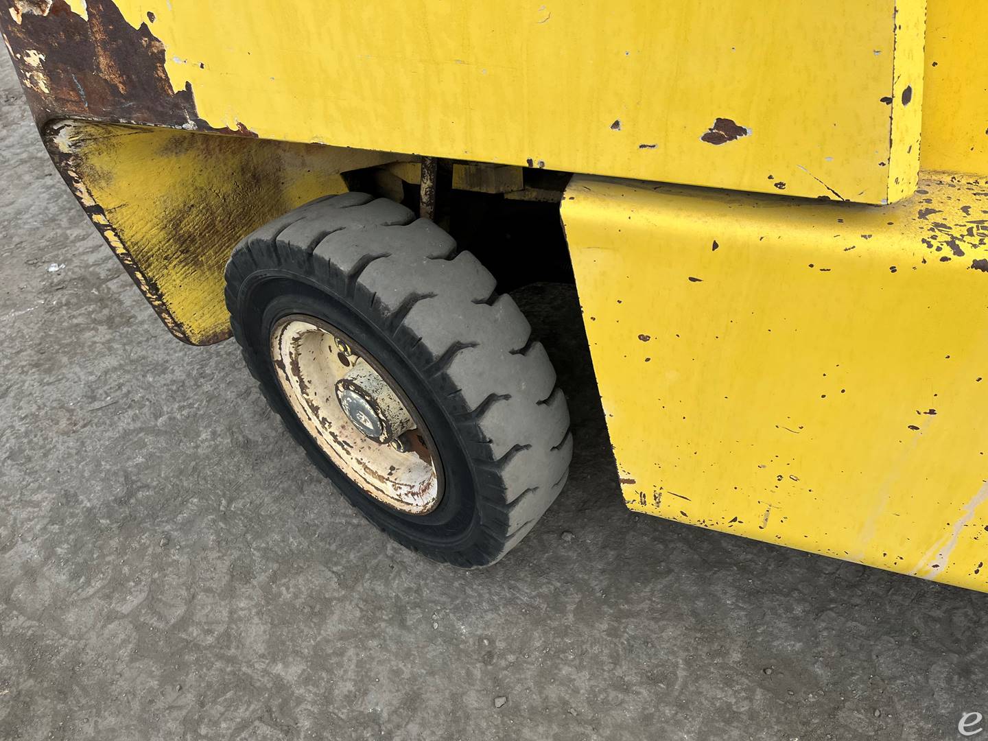 1997 Diesel Hyster H110xl Pneumatic Tire 4 Wheel Sit Down