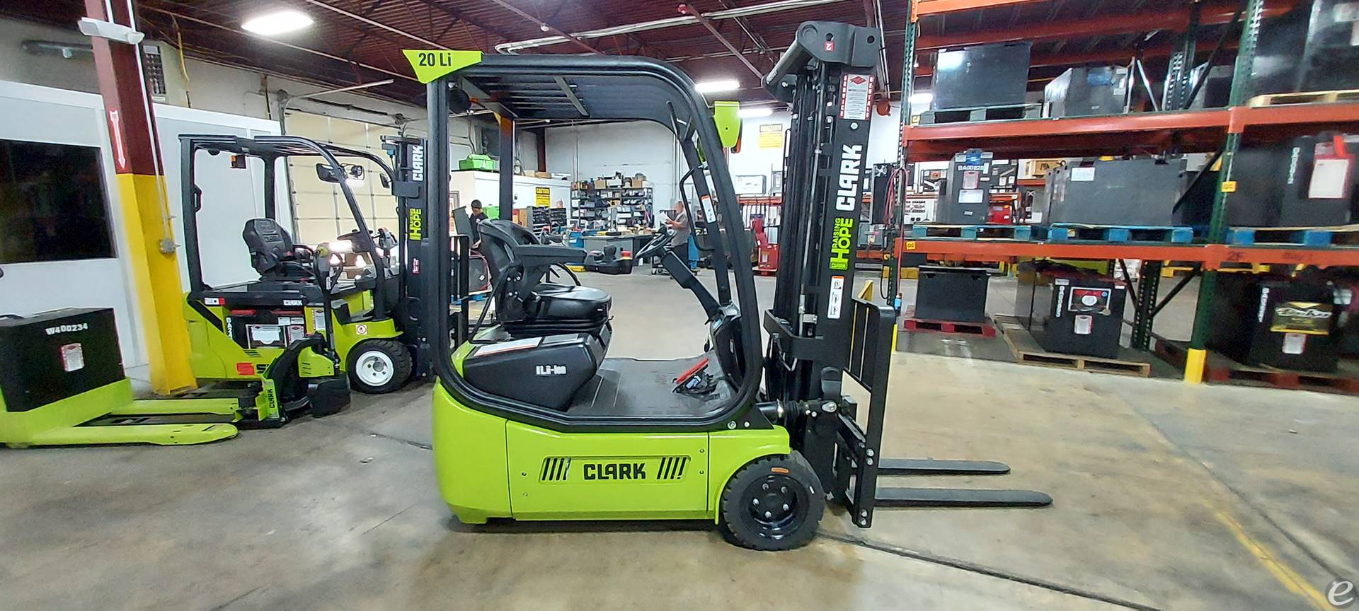 2022 Clark TWLI-20 Electric 3 Wheel Sit Down