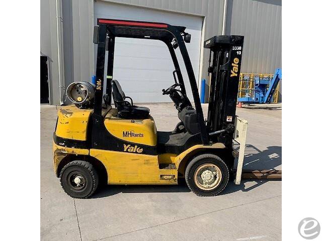 2018 LP Gas Yale Sit Down Rider GP050MX - 123Forklift