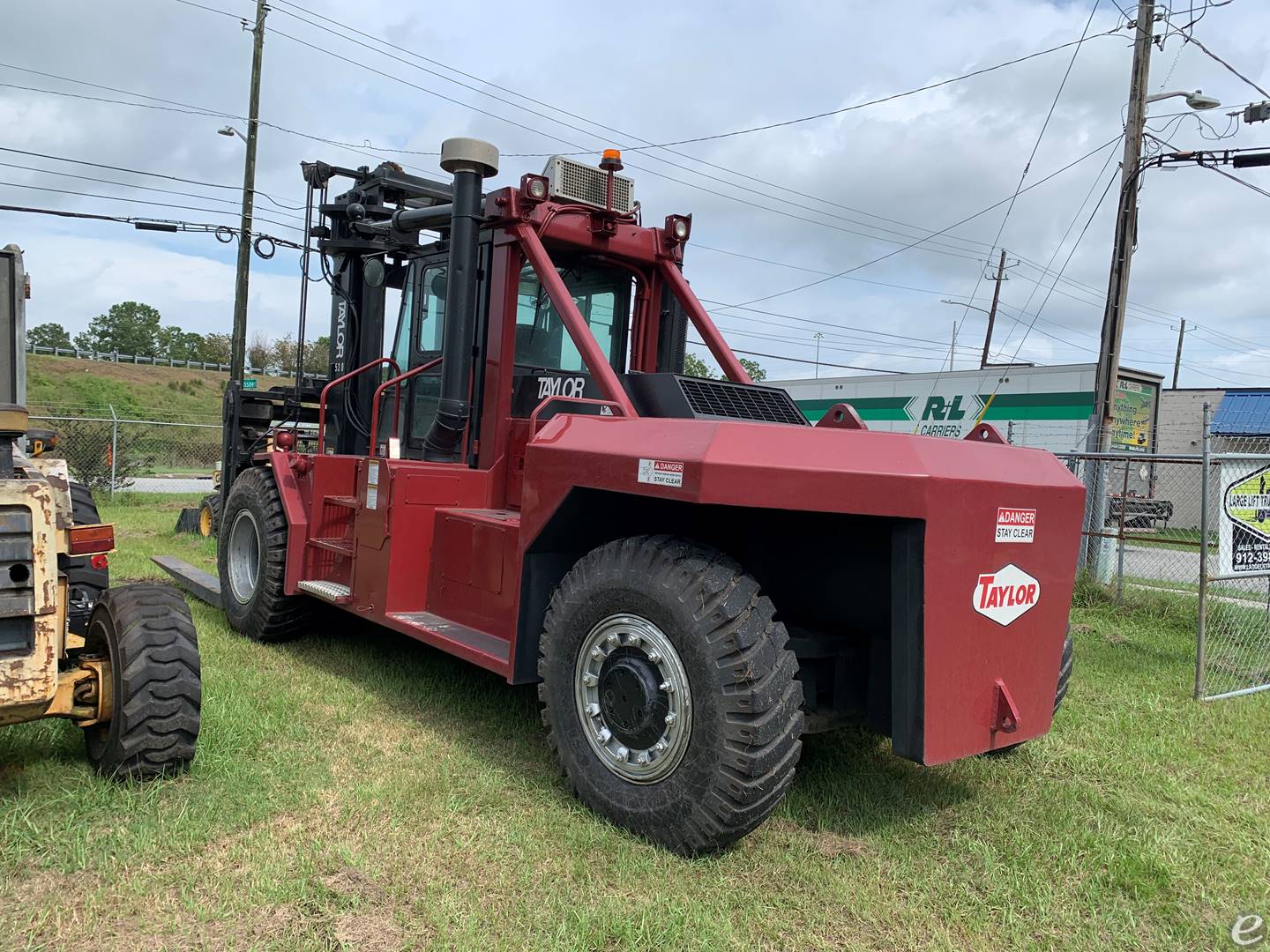 2008 Diesel Taylor Pneumatic Tire 4 Wheel Sit Down | Eliftruck