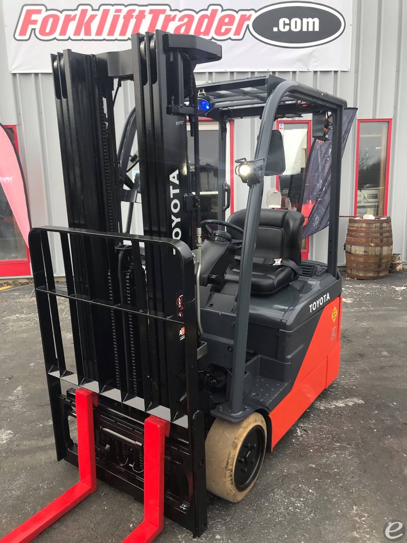 2015 Electric Toyota 8FBE15U Electric 4 Wheel Sit Down