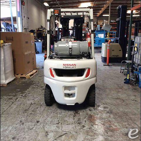 2017 LP Gas Nissan PF50LP Pneumatic Tire 4 Wheel Sit Down