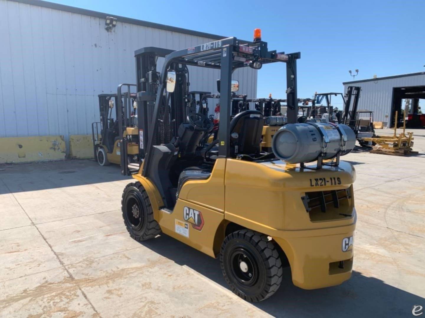 2021 LP Gas Cat GP35N Pneumatic Tire 4 Wheel Sit Down