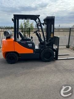 2015 LP Gas Doosan G35C-5MLP Pneumatic Tire 4 Wheel Sit Down
