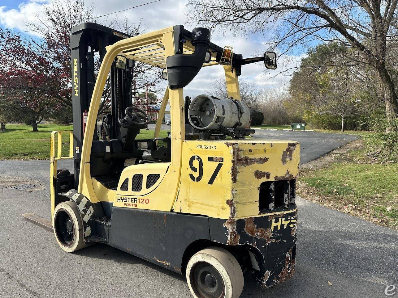 2007 LP Gas Hyster Sit Down Rider S120FTS - 123Forklift