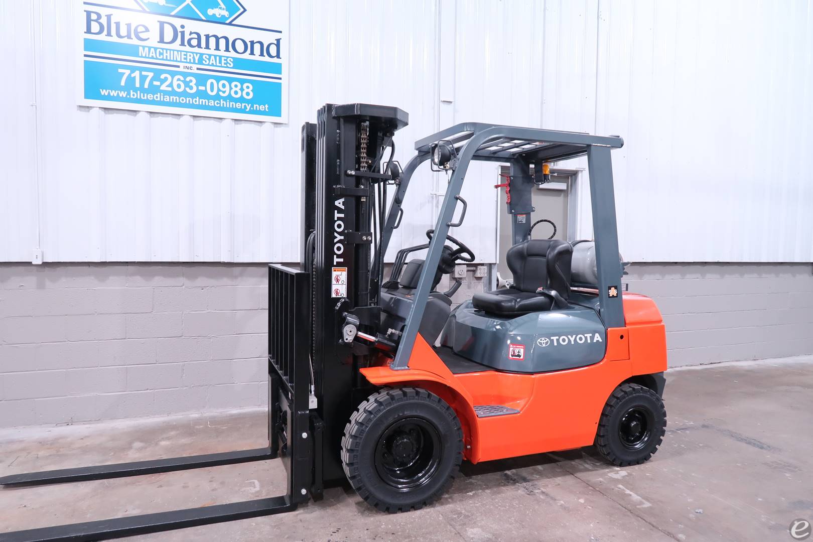 2006 Dual Fuel Toyota Sit Down Rider 7FGU25 - 123Forklift