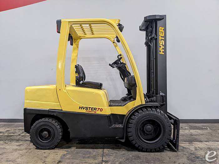 2013 Diesel Hyster H70FT Pneumatic Tire 4 Wheel Sit Down