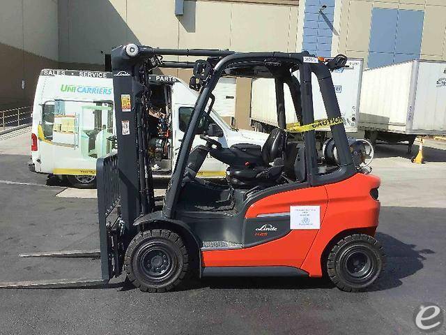 2021 LP Gas Linde Pneumatic Tire 4 Wheel Sit Down | Eliftruck