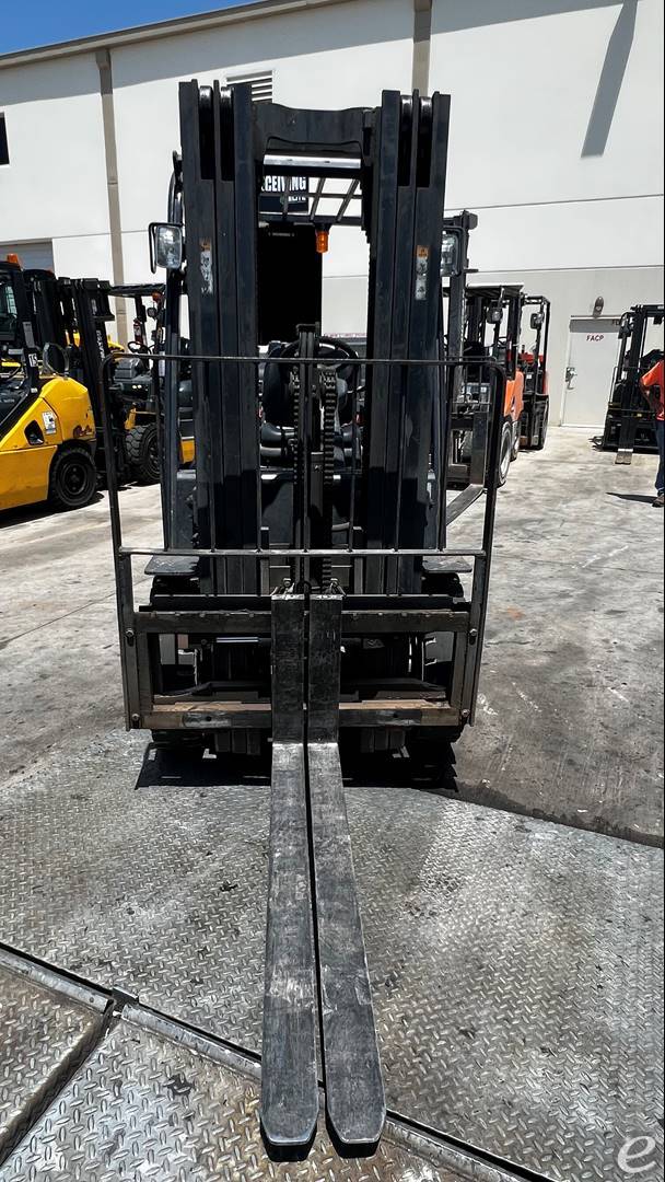 2012 LP Gas Daewoo Sit Down Rider G25E-5 - 123Forklift