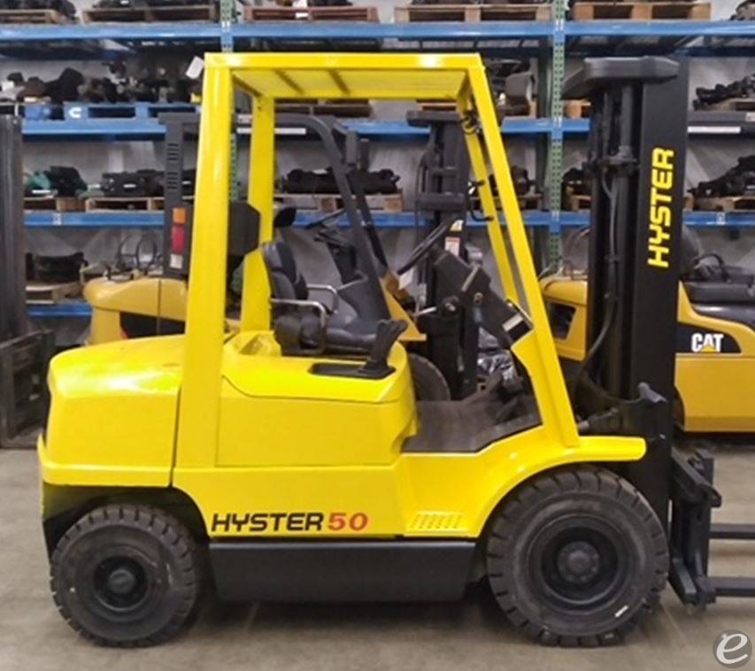 1999 Gasoline Hyster Pneumatic Tire 4 Wheel Sit Down | Eliftruck