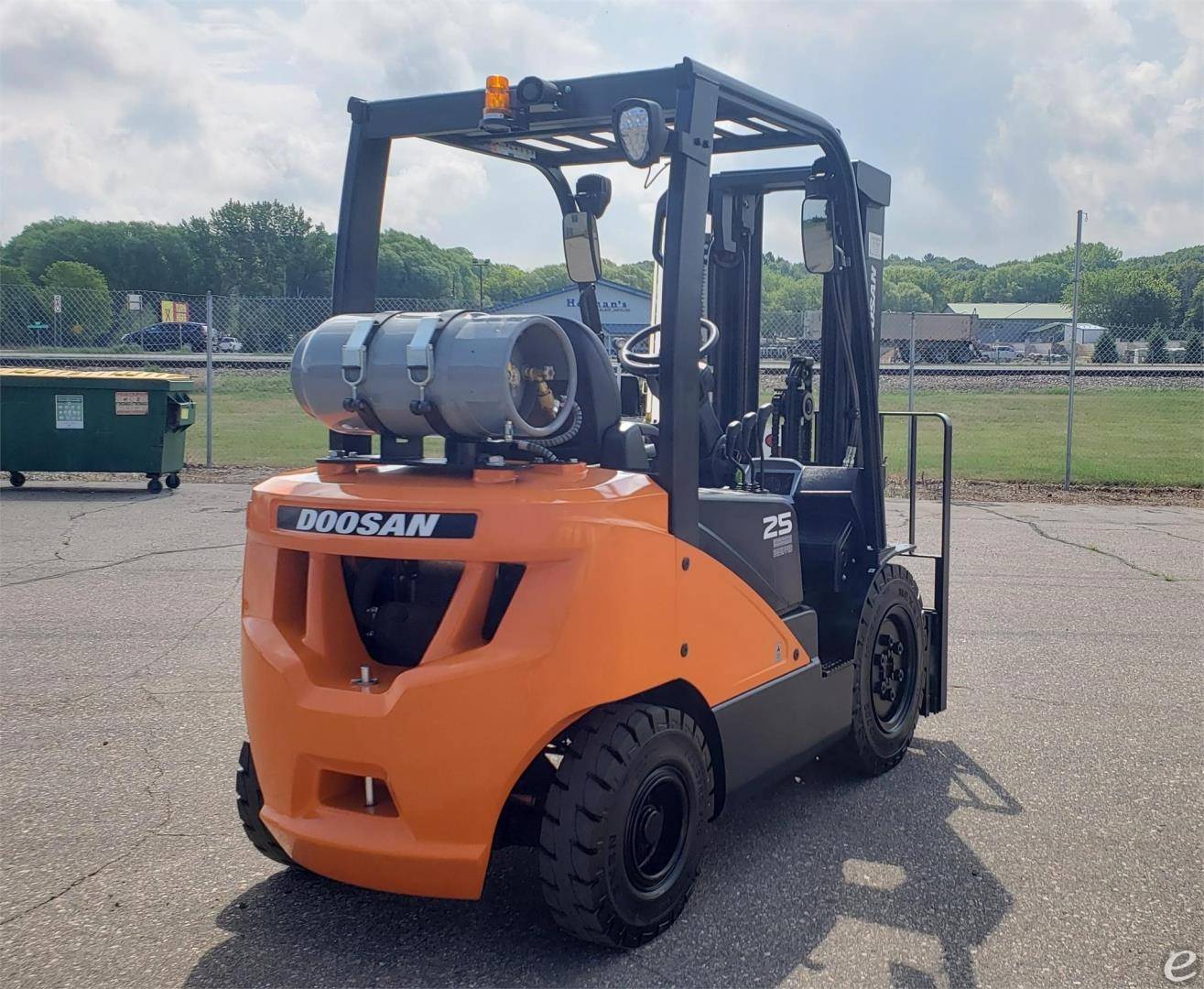 2021 LP Gas Doosan G25N-7 Pneumatic Tire 4 Wheel Sit Down