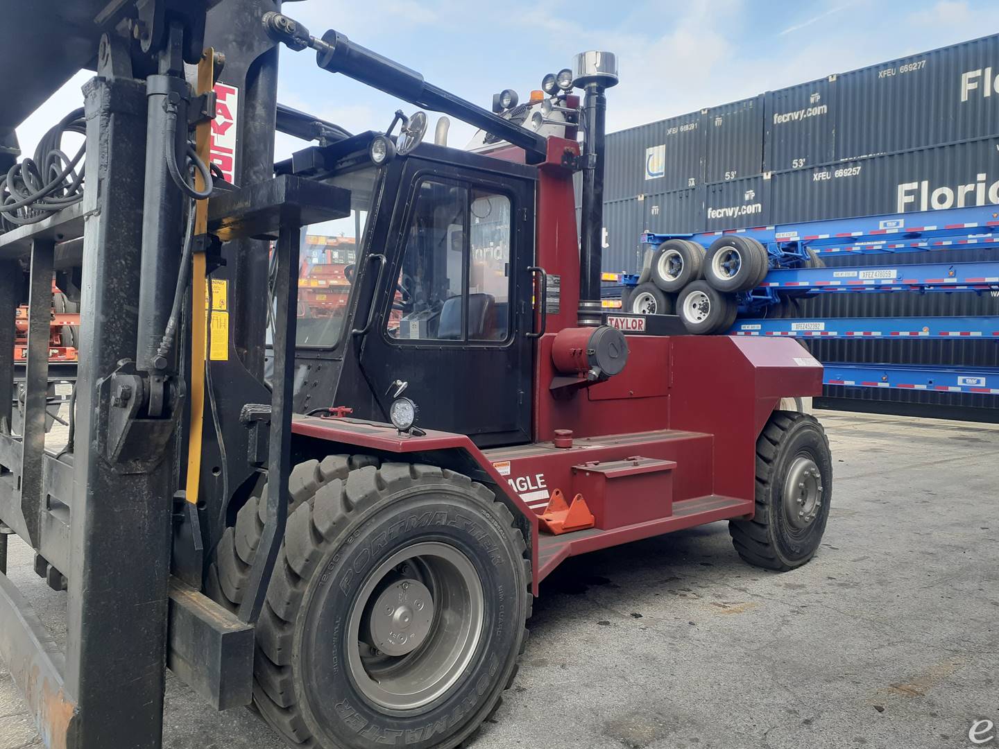 2003 Diesel Taylor TEC150L-Empty Handler Container Handlers (Loaded/Empty)