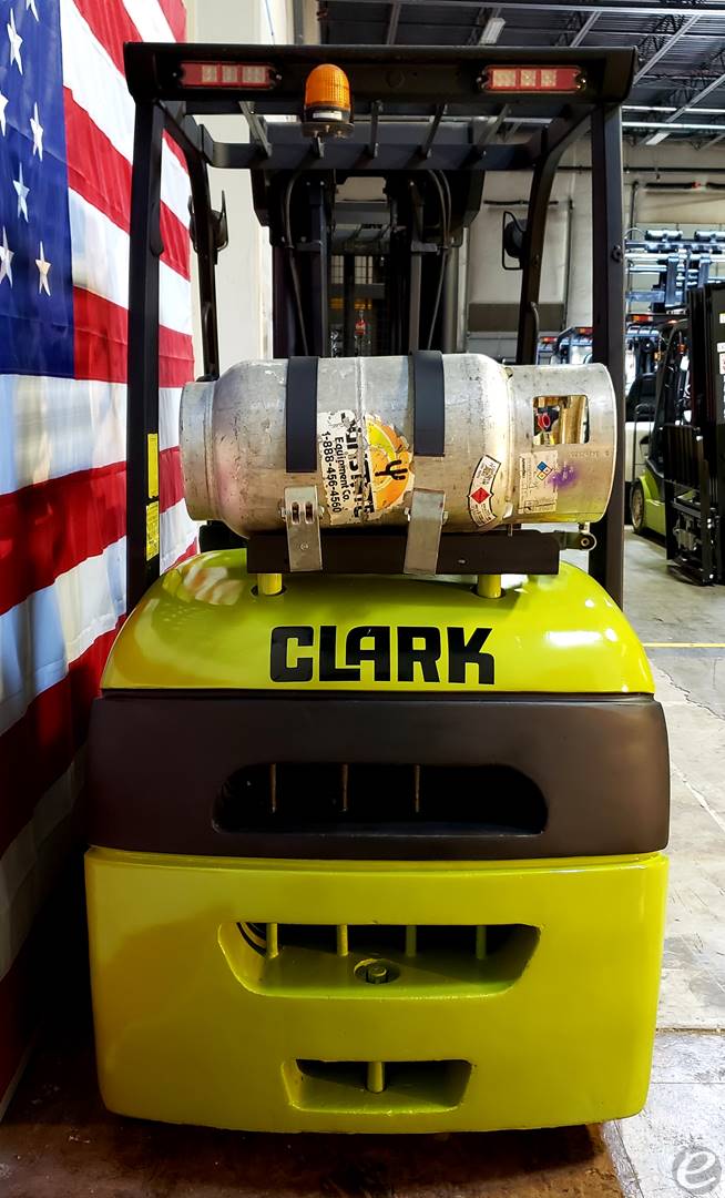 2013 LP Gas Clark Cushion Tire 4 Wheel Sit Down (Indoor Warehouse ...