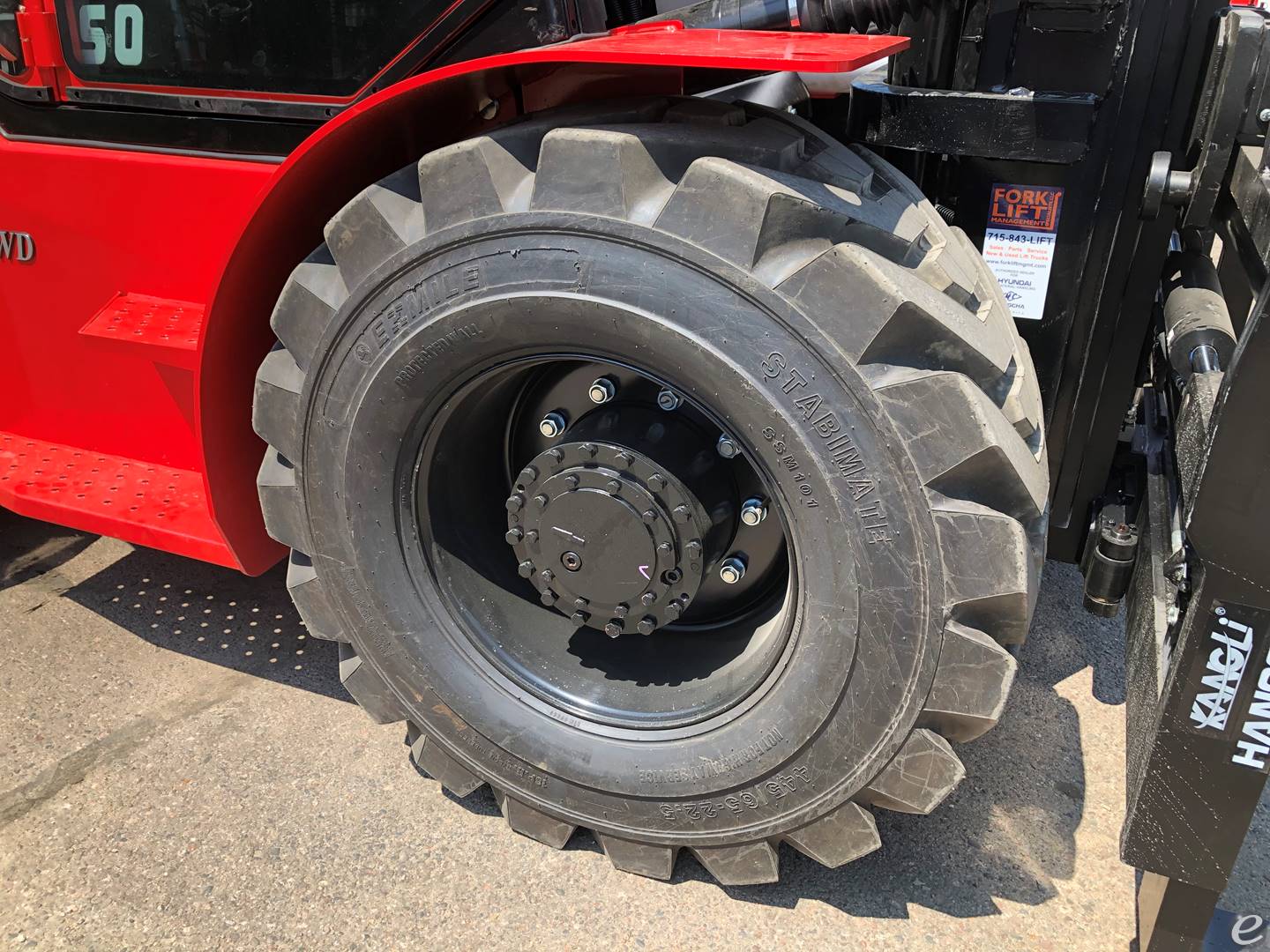 2023 Diesel Hangcha Rough Terrain (Vertical Mast) | Eliftruck