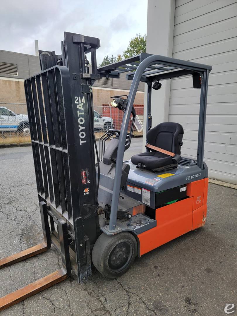 2016 Electric Toyota 8FBE18U Electric 3 Wheel Sit Down