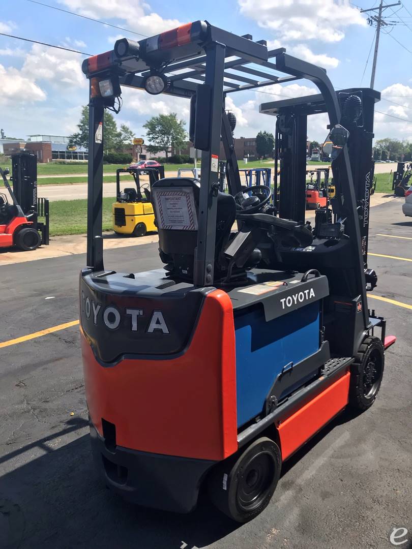 2012 Electric Toyota 8FBCU32 Electric 4 Wheel Sit Down