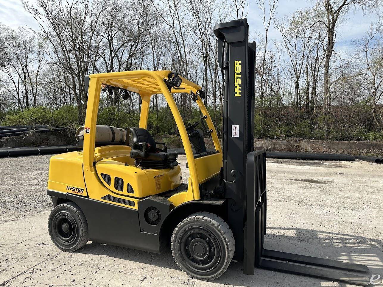2016 LP Gas Hyster Sit Down Rider H80FT - 123Forklift