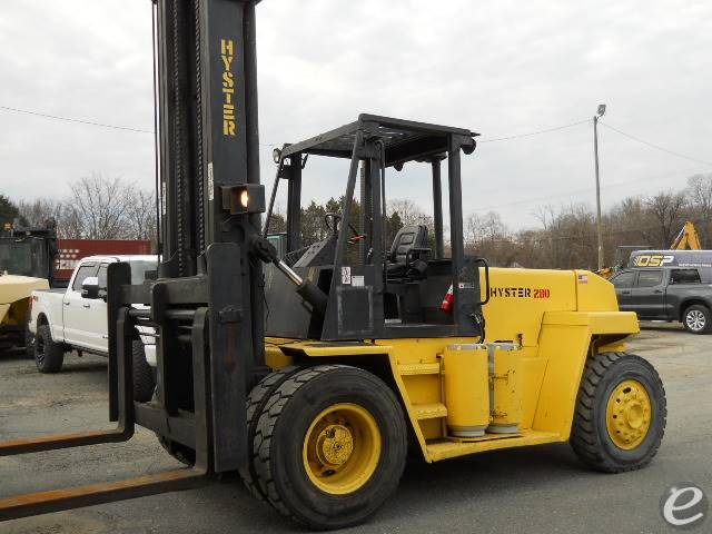 1995 LP Gas Hyster H280XL Pneumatic Tire 4 Wheel Sit Down