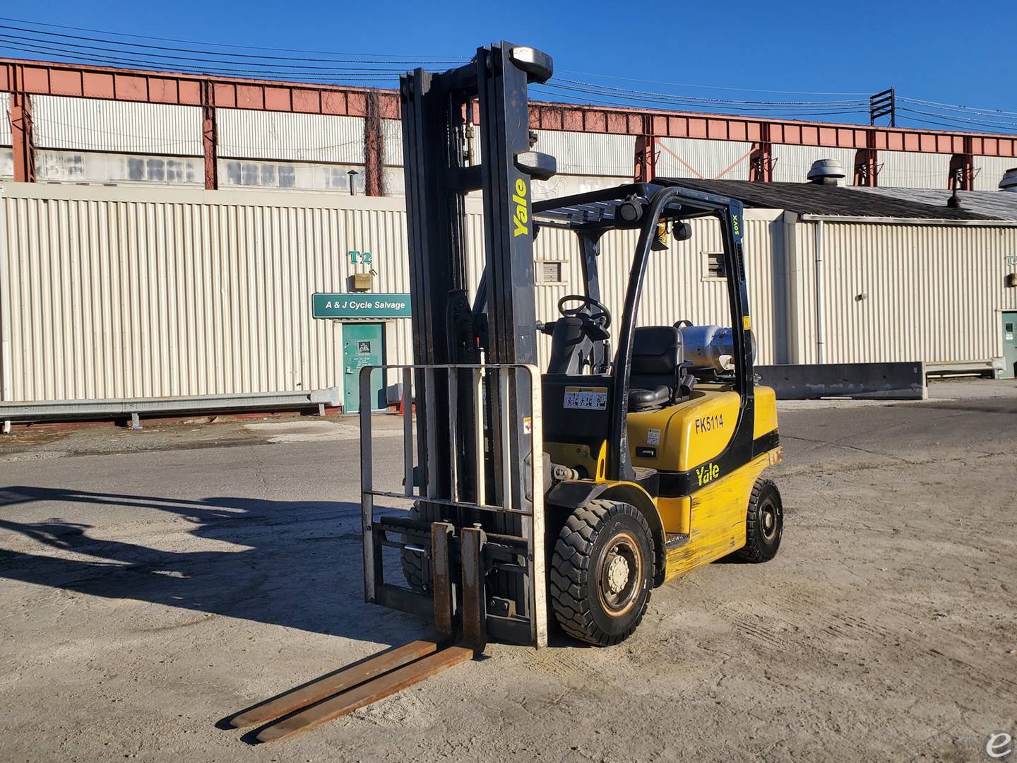 LP Gas Yale Pneumatic Tire 4 Wheel Sit Down | Eliftruck