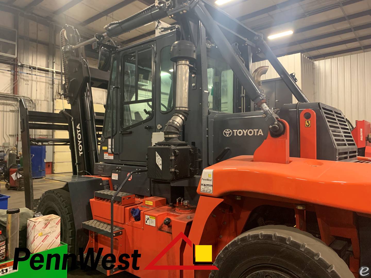 2018 Diesel Toyota THD3600-48 Pneumatic Tire 4 Wheel Sit Down