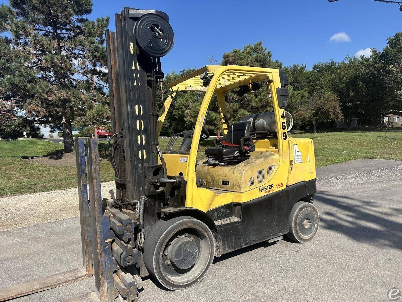 2012 LP Gas Hyster Sit Down Rider S155FT - 123Forklift