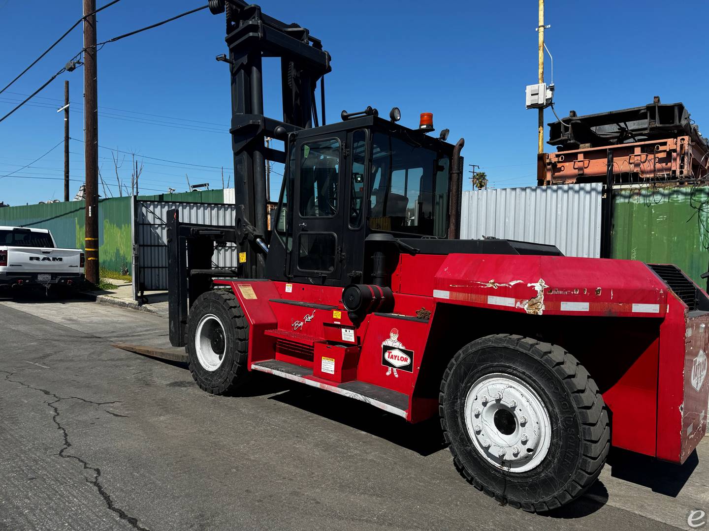 1996 Diesel Taylor Rough Terrain Forklifts GT360 - 123Forklift