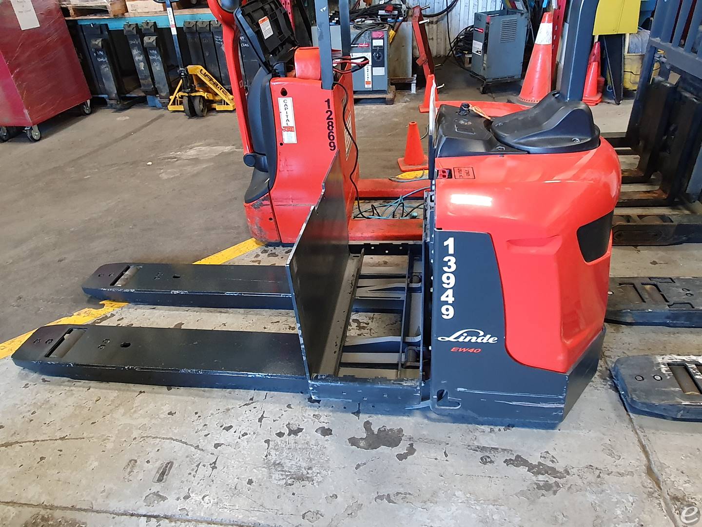 2021 Electric Linde EW40 1101-02 Electric Walkie/Rider Pallet Jack