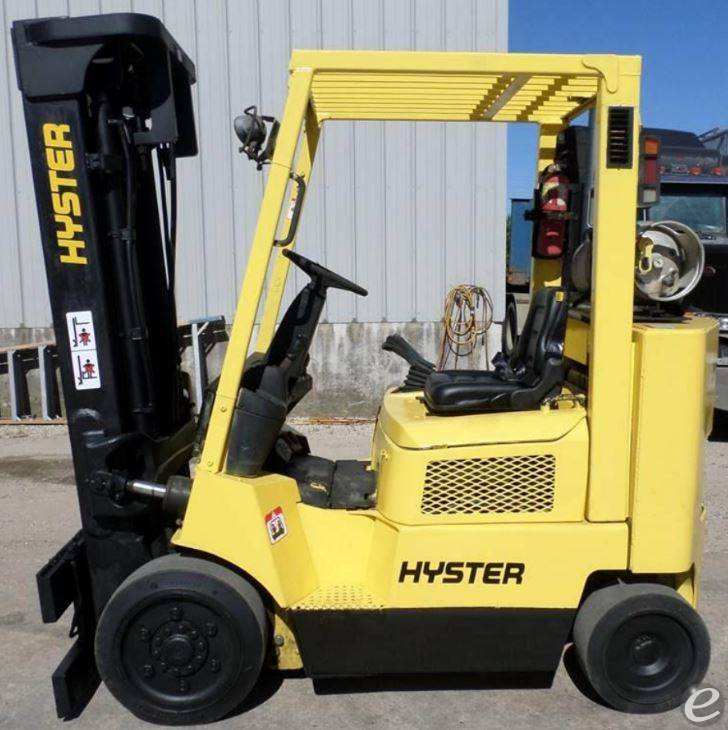 2003 LP Gas Hyster Cushion Tire 4 Wheel Sit Down (Indoor Warehouse ...