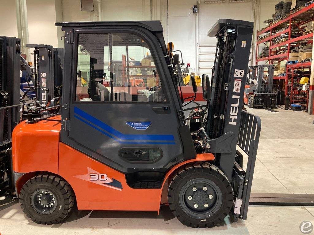 2022 Heli Pneumatic Tire 4 Wheel Sit Down | Eliftruck