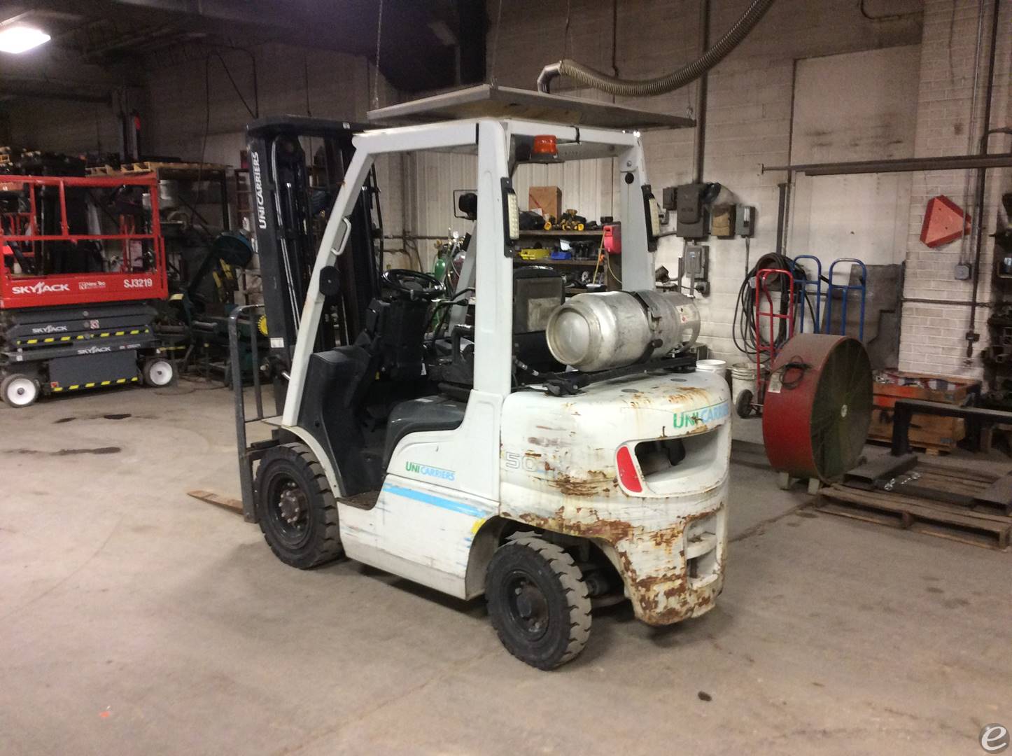 2016 LP Gas Unicarriers PF50LP Pneumatic Tire 4 Wheel Sit Down