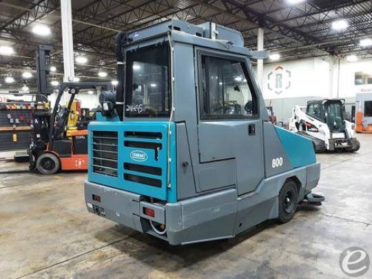 2018 LP Gas Tennant Rider Sweepers | Eliftruck