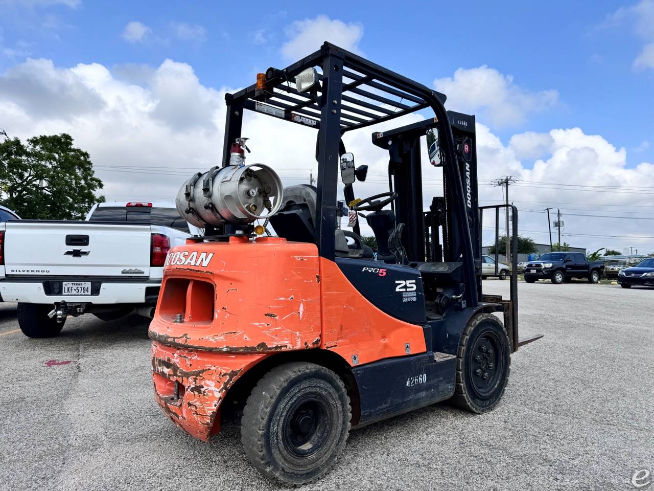 2016 LP Gas Doosan Sit Down Rider G25P-5 - 123Forklift