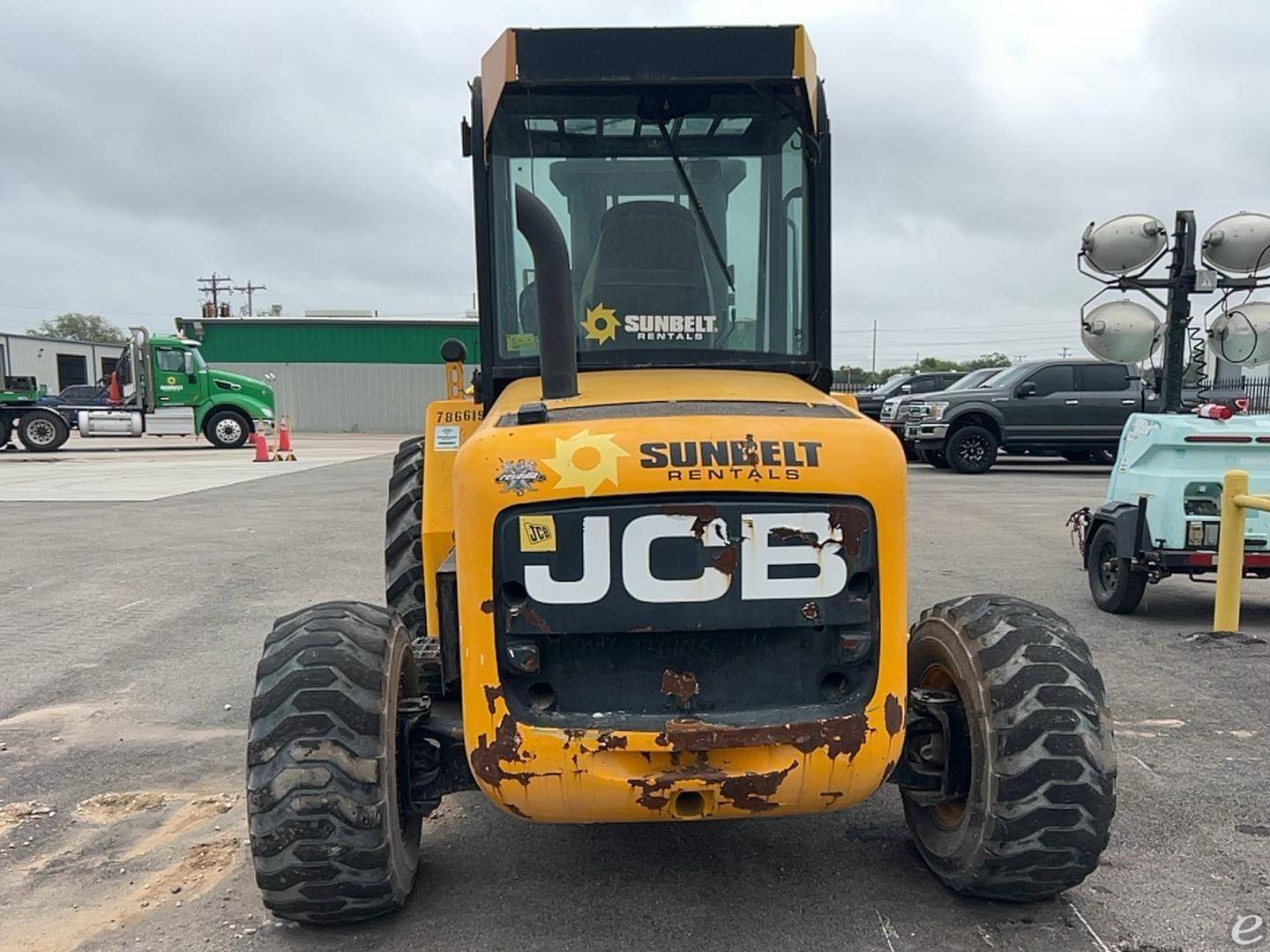 2015 Diesel JCB 950 Rough Terrain (Vertical Mast)