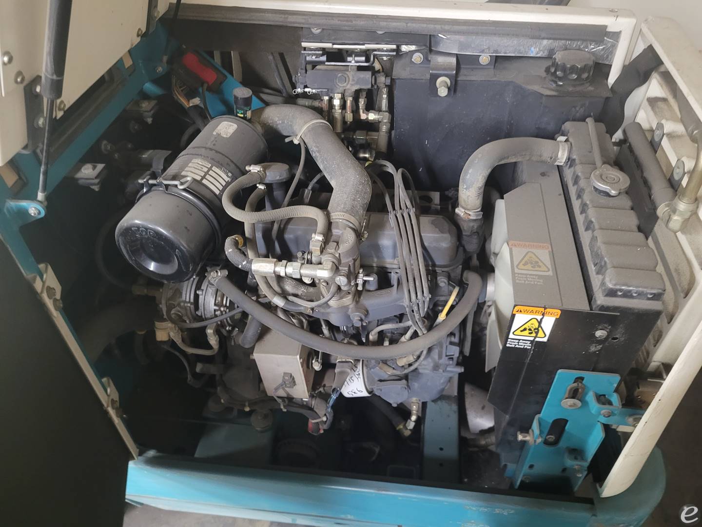 LP Gas Tennant 355 Rider Sweepers