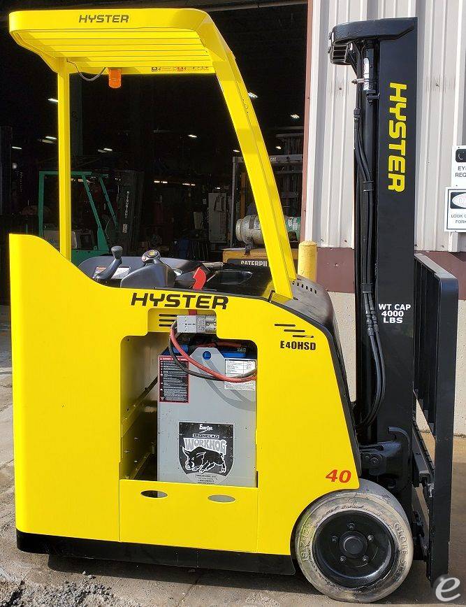 2014 Electric Hyster E40HSD2-21 Electric Stand Up End Control (Docker)