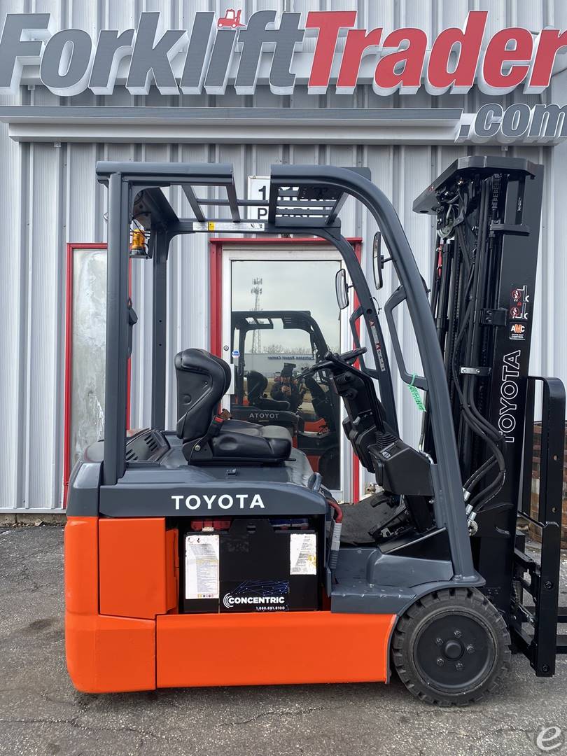 2018 Electric Toyota 8FBE18U Electric 3 Wheel Sit Down