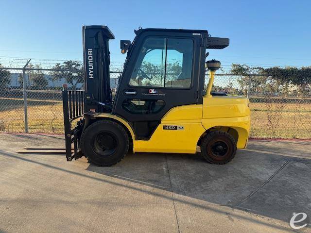 2015 Diesel Hyundai Sit Down Rider 45D-9A - 123Forklift
