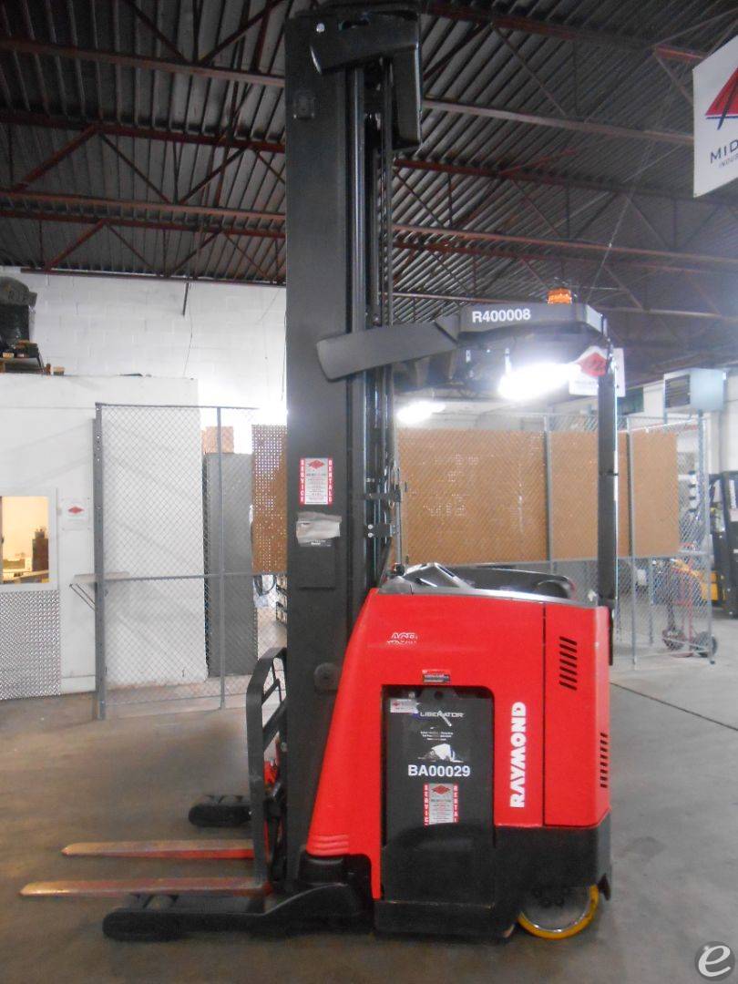 2009 Electric Raymond 7400-R45TT Electric Narrow Aisle Single Reach