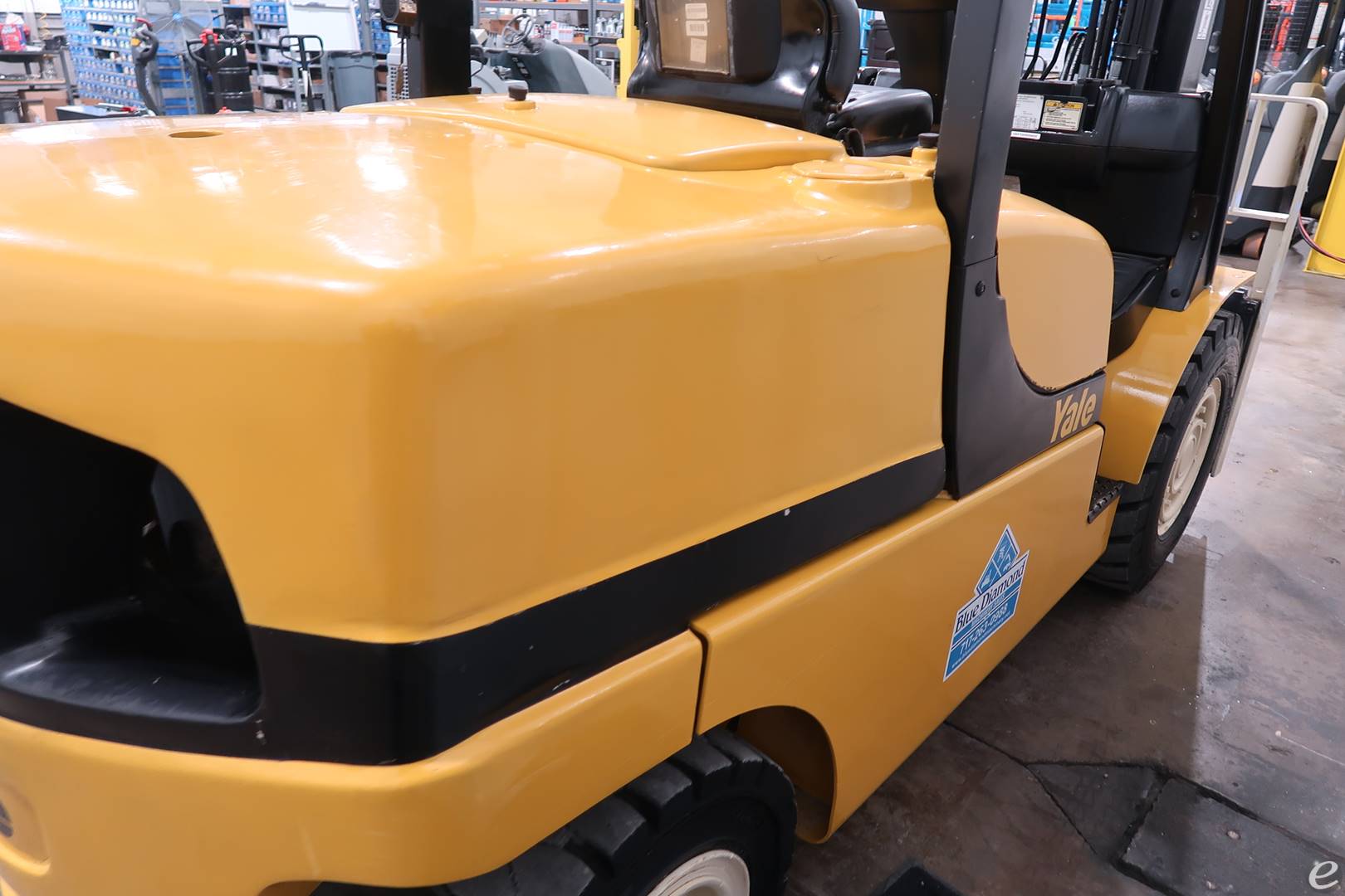 2010 Diesel Yale Sit Down Rider GDP100VX - 123Forklift