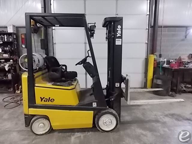 2002 LP Gas Yale GLC030 Cushion Tire 4 Wheel Sit Down (Indoor Warehouse)