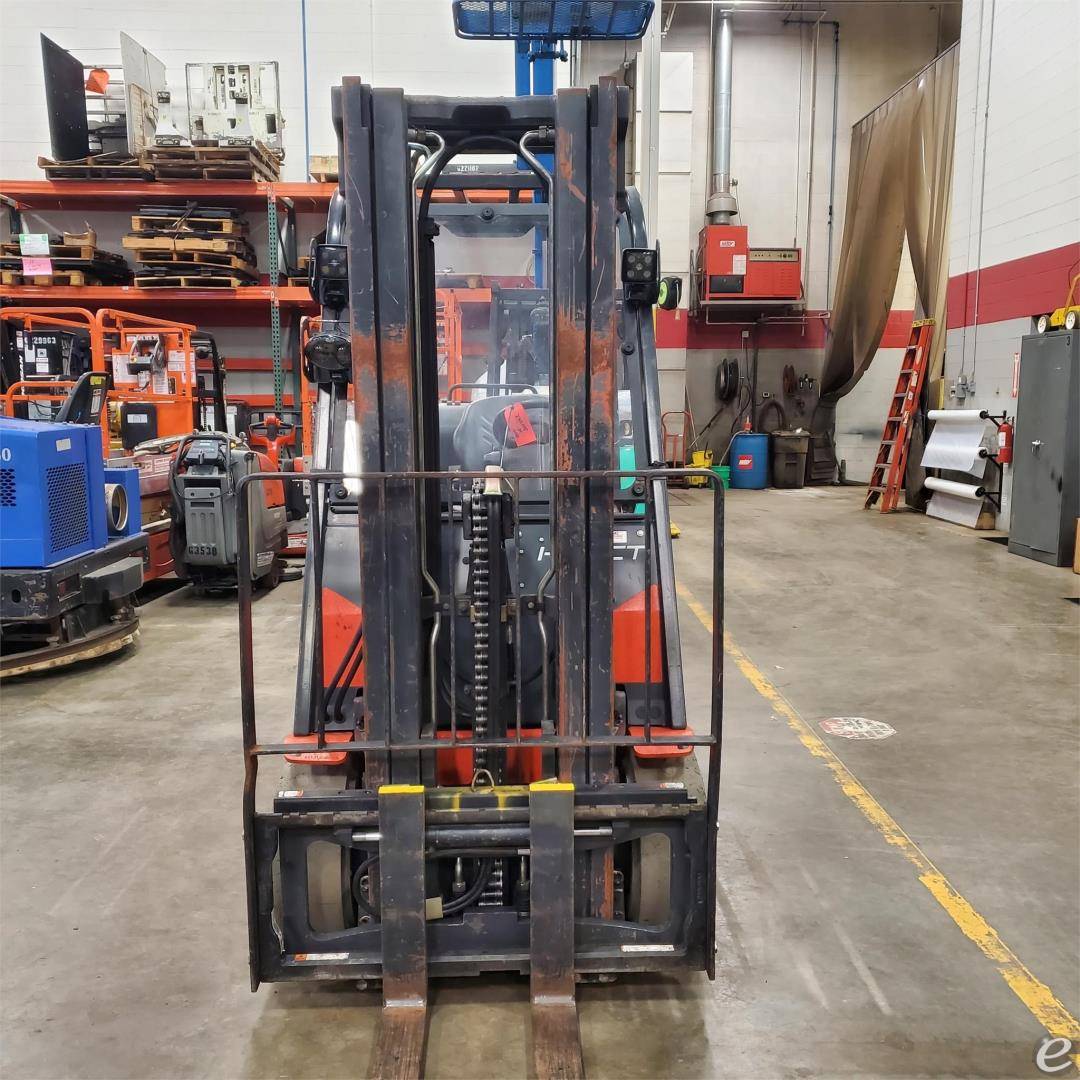 2016 LP Gas Linde H25CT Cushion Tire 4 Wheel Sit Down (Indoor Warehouse)