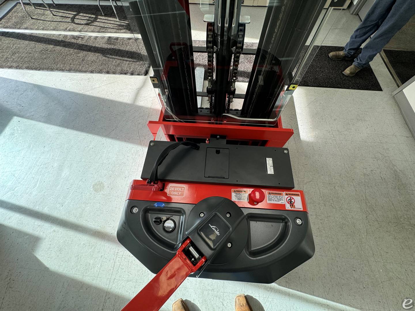 2023 Electric Linde Electric Walkie Straddle Stacker | Eliftruck