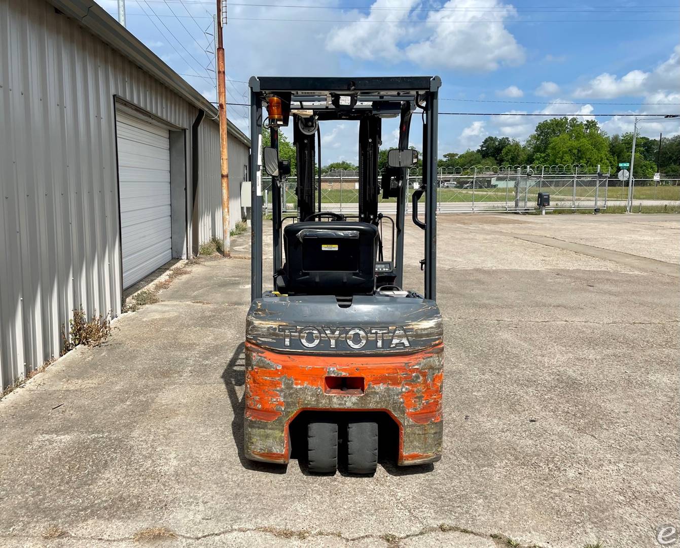 2016 Electric Toyota 8FBE18U Electric 3 Wheel Sit Down