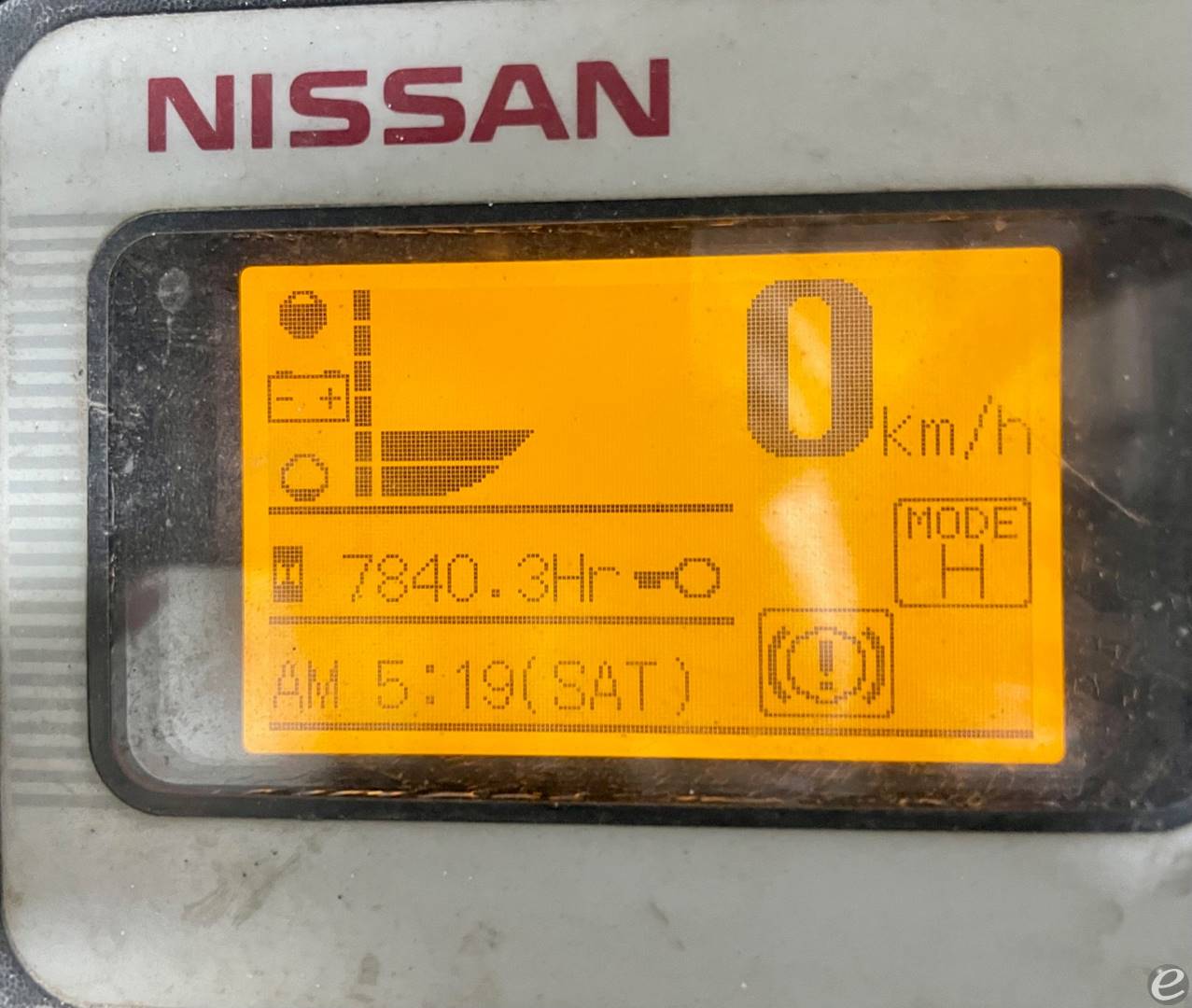 2014 Electric Unicarriers BXC50N Electric 4 Wheel Sit Down