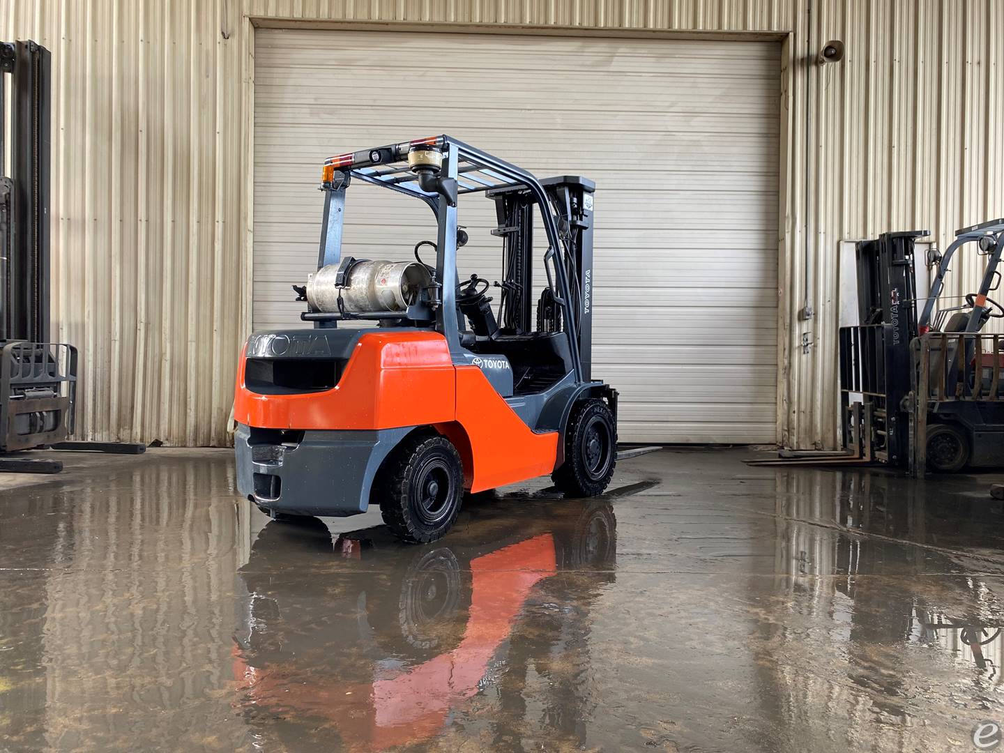 2009 LP Gas Toyota 8FGU30 Pneumatic Tire 4 Wheel Sit Down