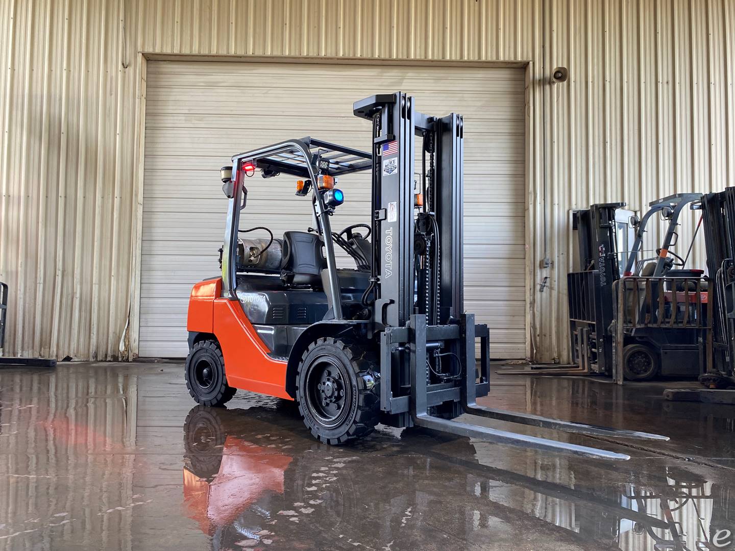 2018 LP Gas Toyota 8FGU30 Pneumatic Tire 4 Wheel Sit Down