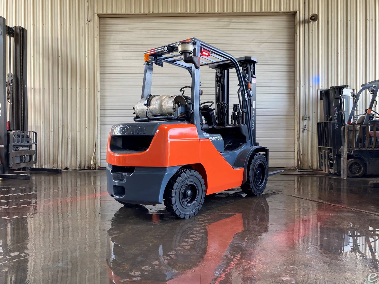 2018 LP Gas Toyota 8FGU30 Pneumatic Tire 4 Wheel Sit Down