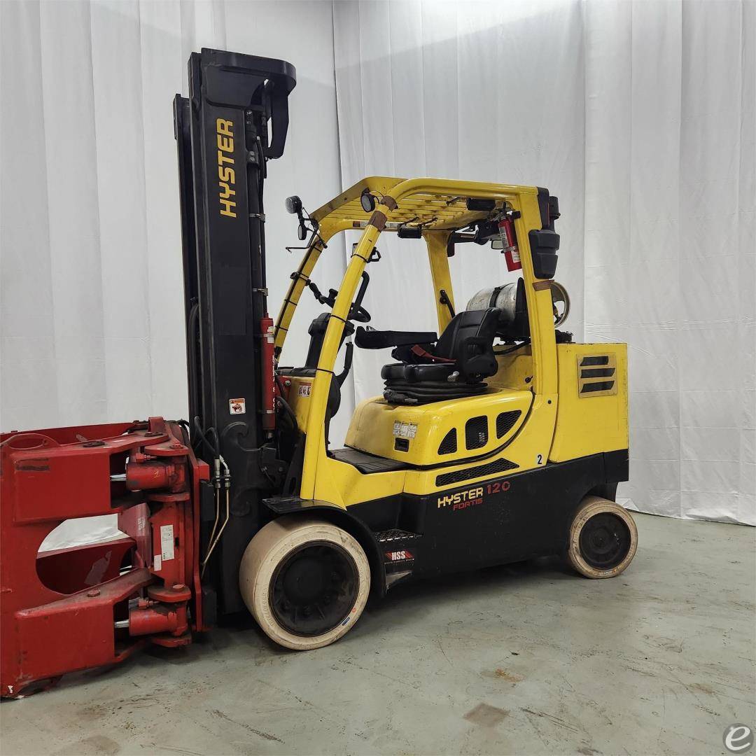 2018 LP Gas Hyster S120FTPRS Cushion Tire 4 Wheel Sit Down (Indoor ...